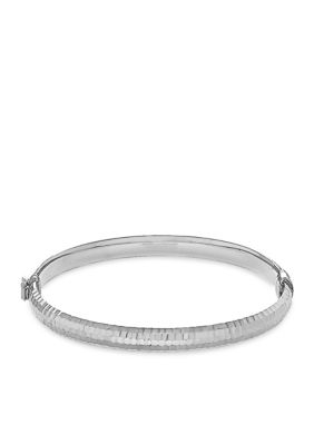 Belk & Co. Sterling Silver Bangle Bracelet | belk