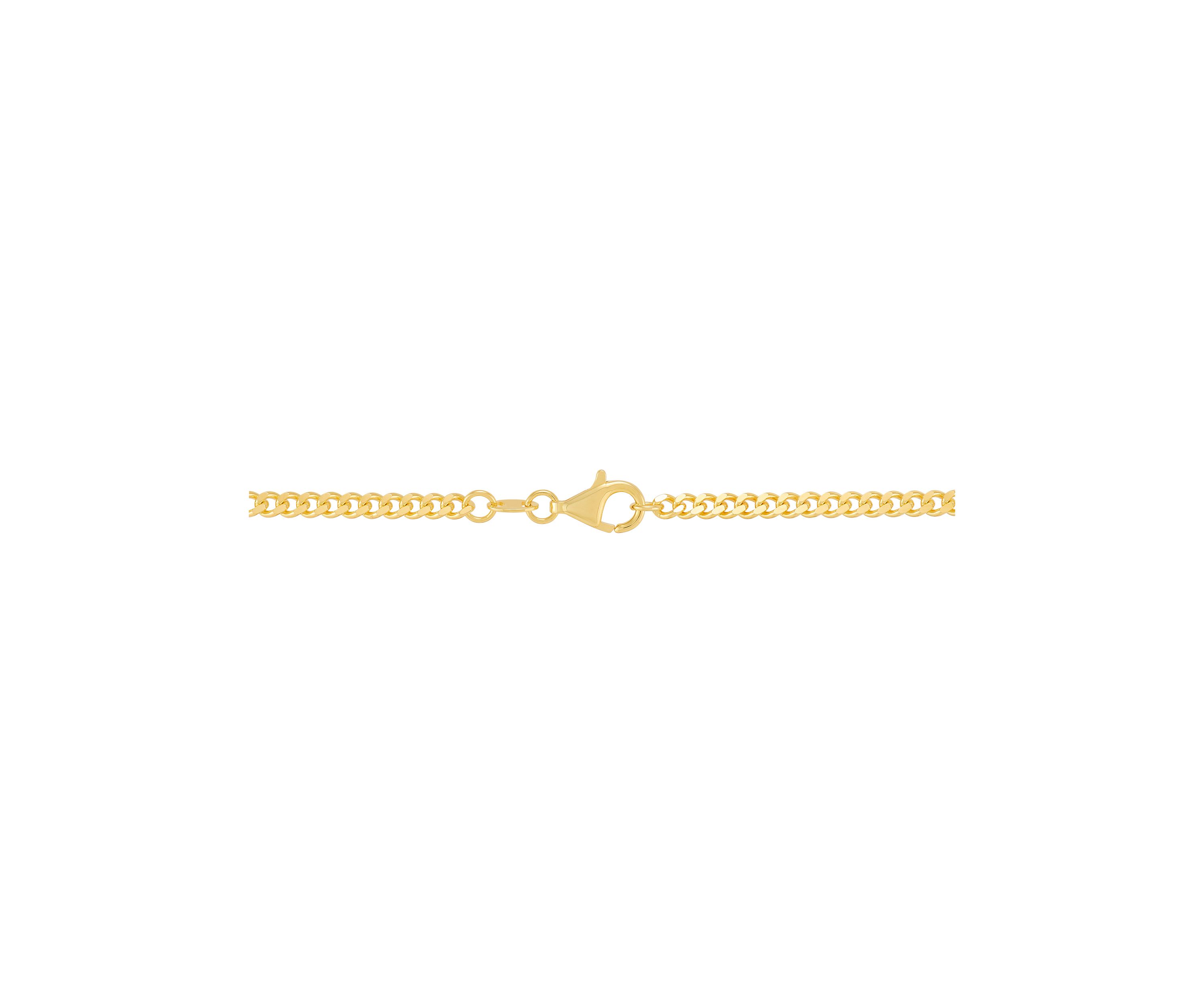 Belk & Co. Miracle Plates Dog Tag Pendant with 24" Curb Chain | Belk