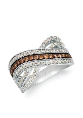 Le Vian® Creme Brulee® Ring 5/8 ct. t.w. Nude Diamonds™ in 14K Honey ...