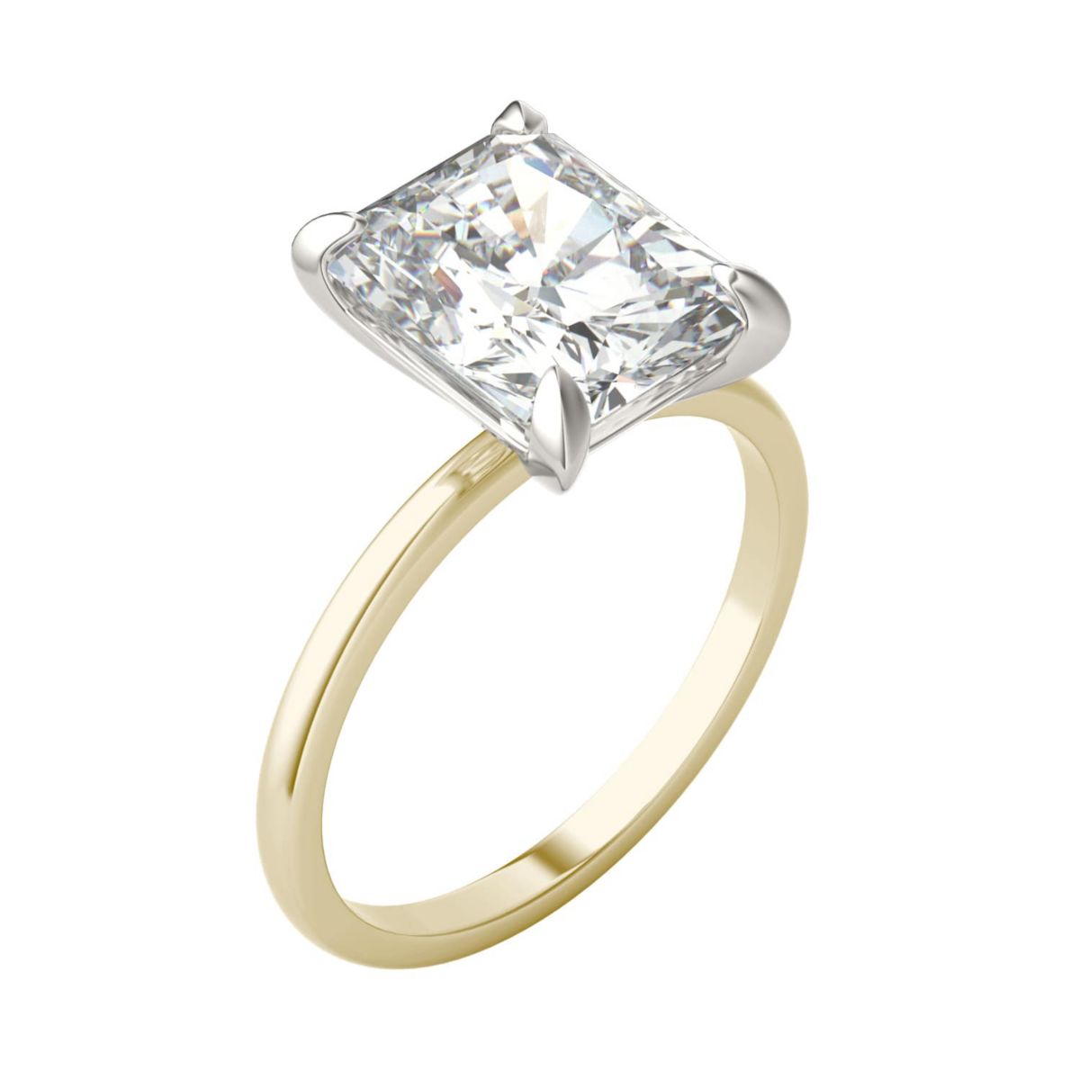Charles & Colvard Charles & Colvard 3.9 ct. tw. Lab Created Moissanite ...