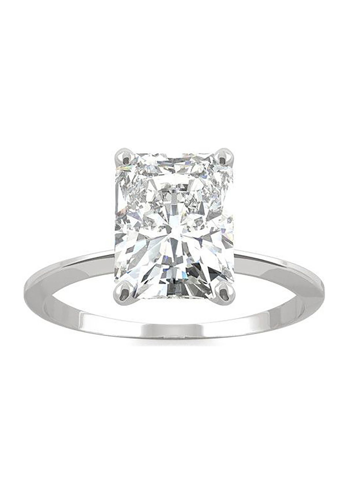 Charles & Colvard 2.7 ct. t.w. Lab Created Moissanite Radiant Solitaire ...