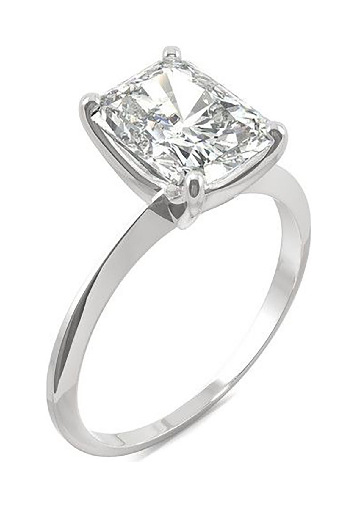Charles & Colvard 2.7 ct. t.w. Lab Created Moissanite Radiant Solitaire ...