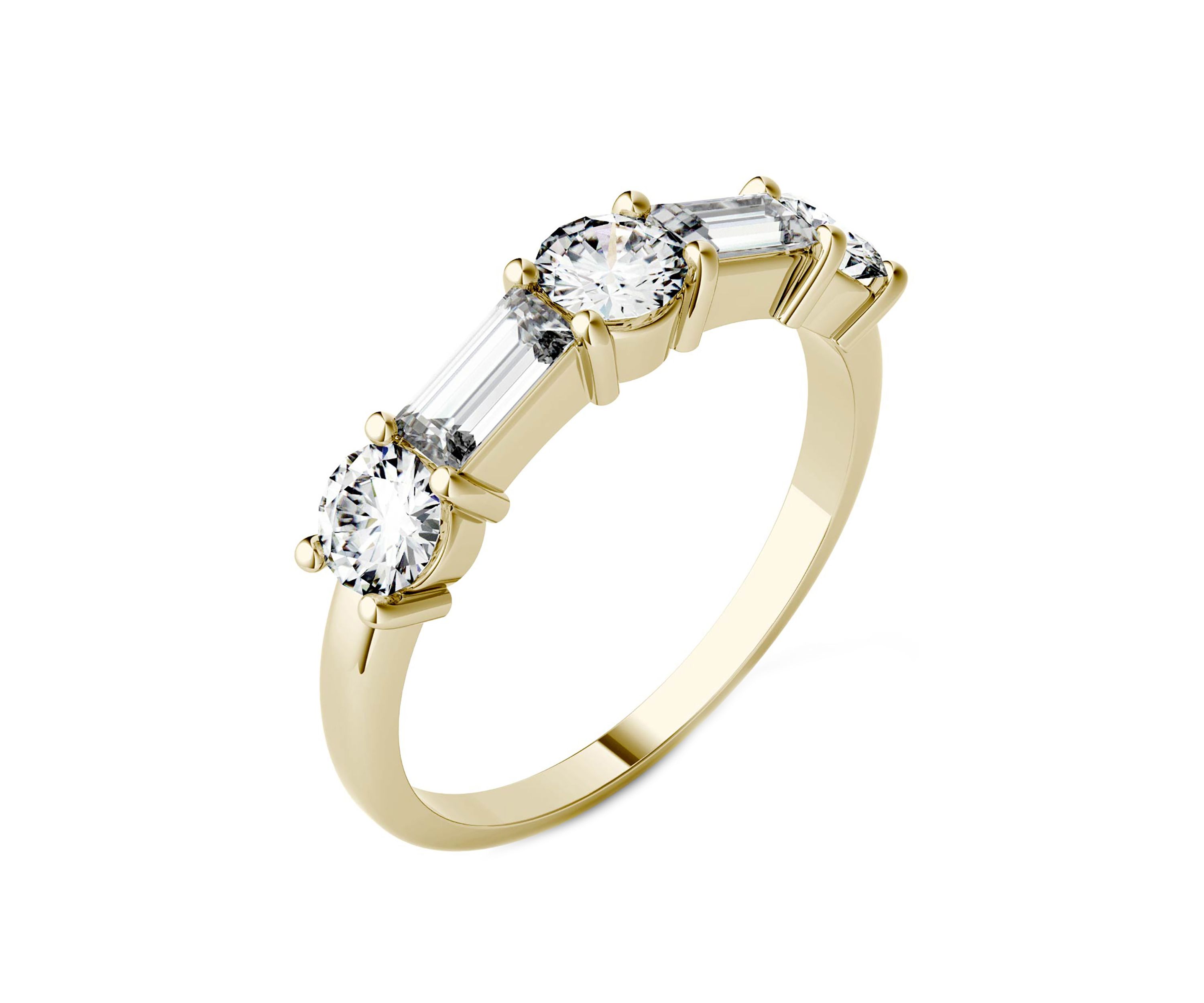 Charles & Colvard 1.15 ct. t.w. Lab Created Moissanite Stackable Band ...