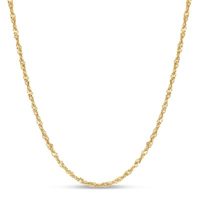 Forever New 18K Yellow Gold Plated Sterling Silver Singapore Chain 30 ...