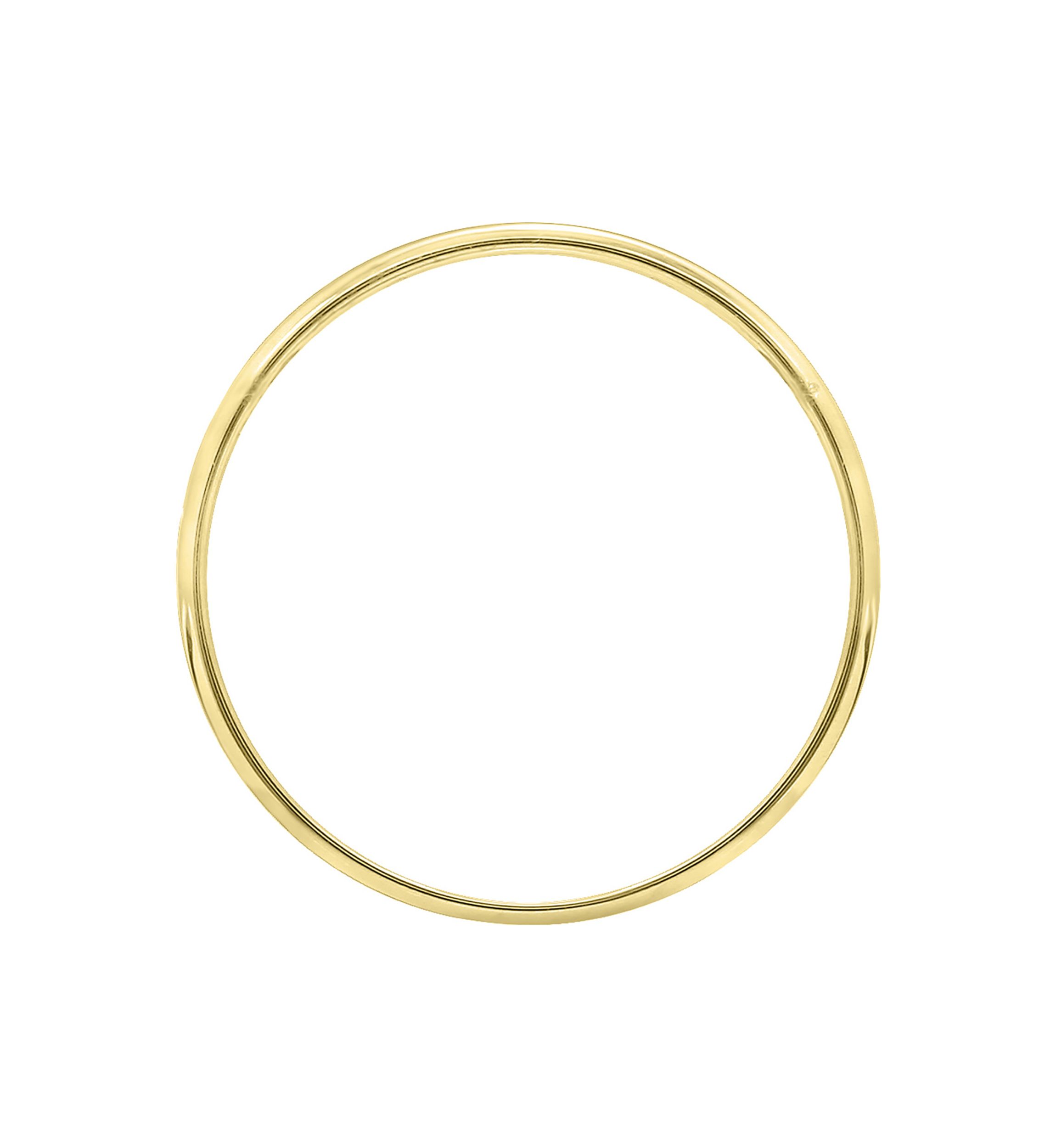 JON BLU 10K Yellow Gold Plain Band Ring | Belk
