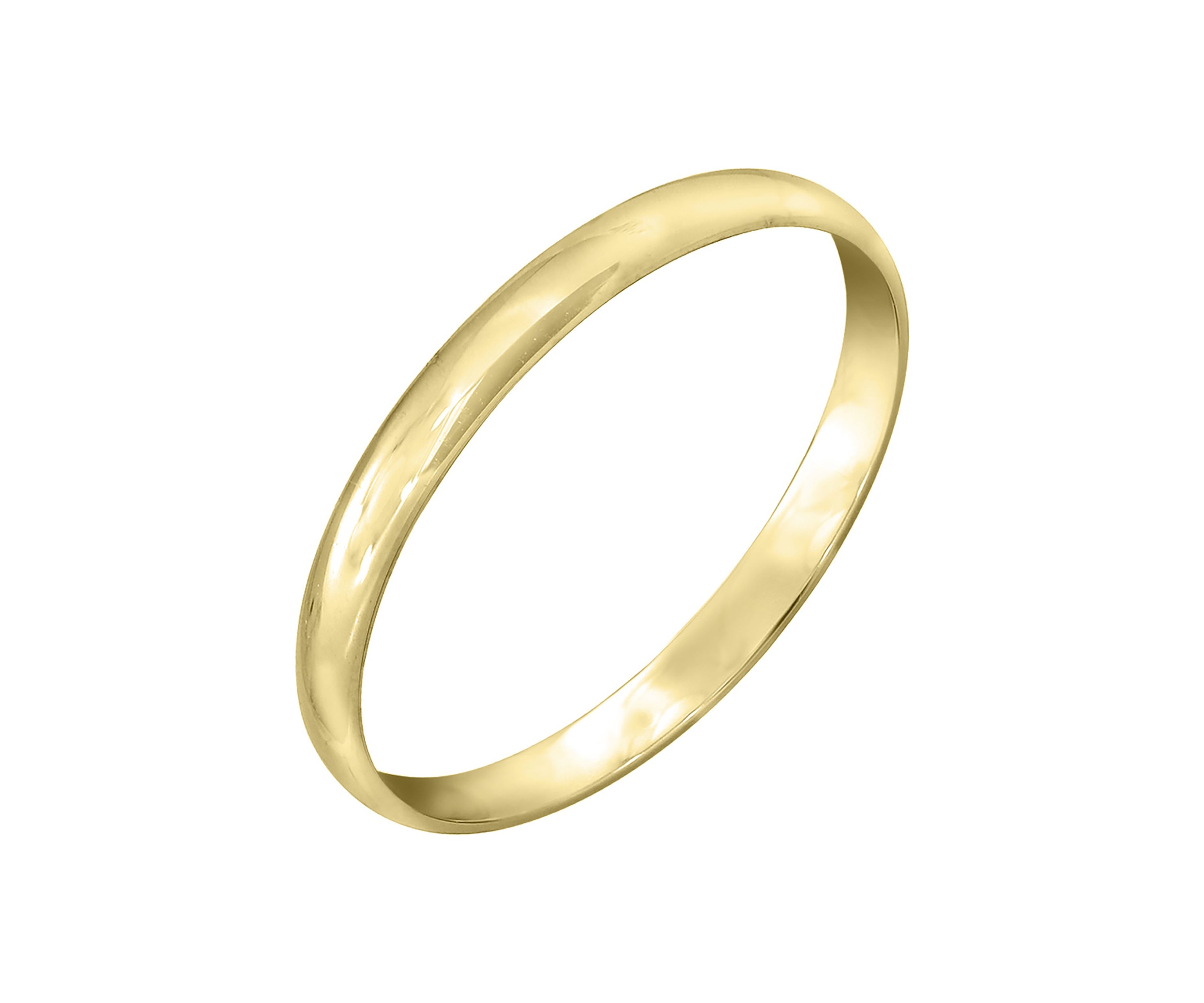 JON BLU 14K Yellow Gold Plain Band Ring | Belk