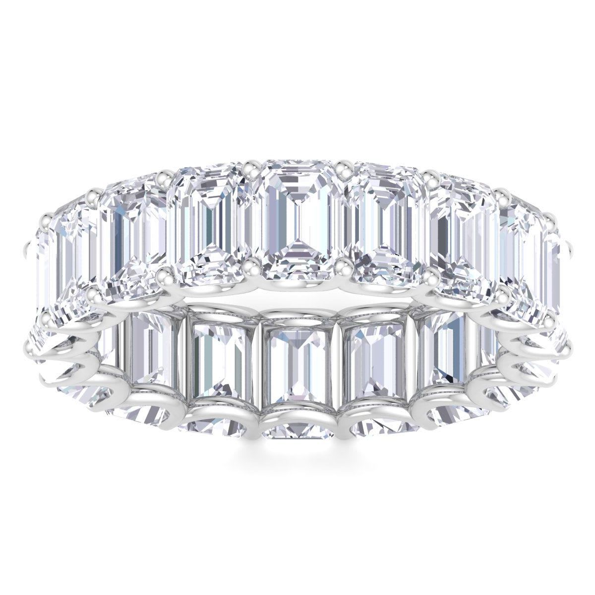 Belk & Co. Lab Created 8 ct. t.w. Emerald Cut Lab Grown Diamond ...