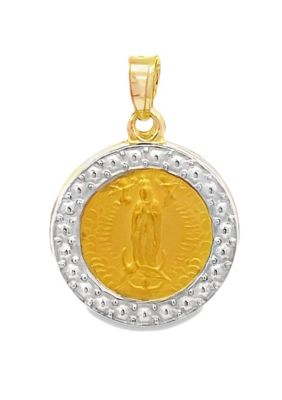 Rand & Paseka 14K Yellow Gold Our Lady of Guadalupe Medal | belk