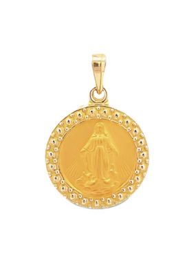 Rand & Paseka 14K Yellow Gold Miraculous Medal | belk