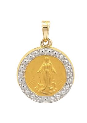 Rand & Paseka 14K Yellow Gold Miraculous Medal | belk