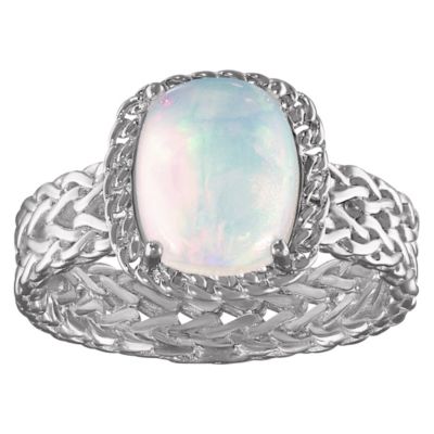 Jordan Blue NYC Sterling Silver Opal Wheat Ring | belk
