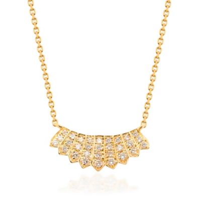 Anika and August DIAMOND Necklace in 10K YELLOW GOLD | Belk