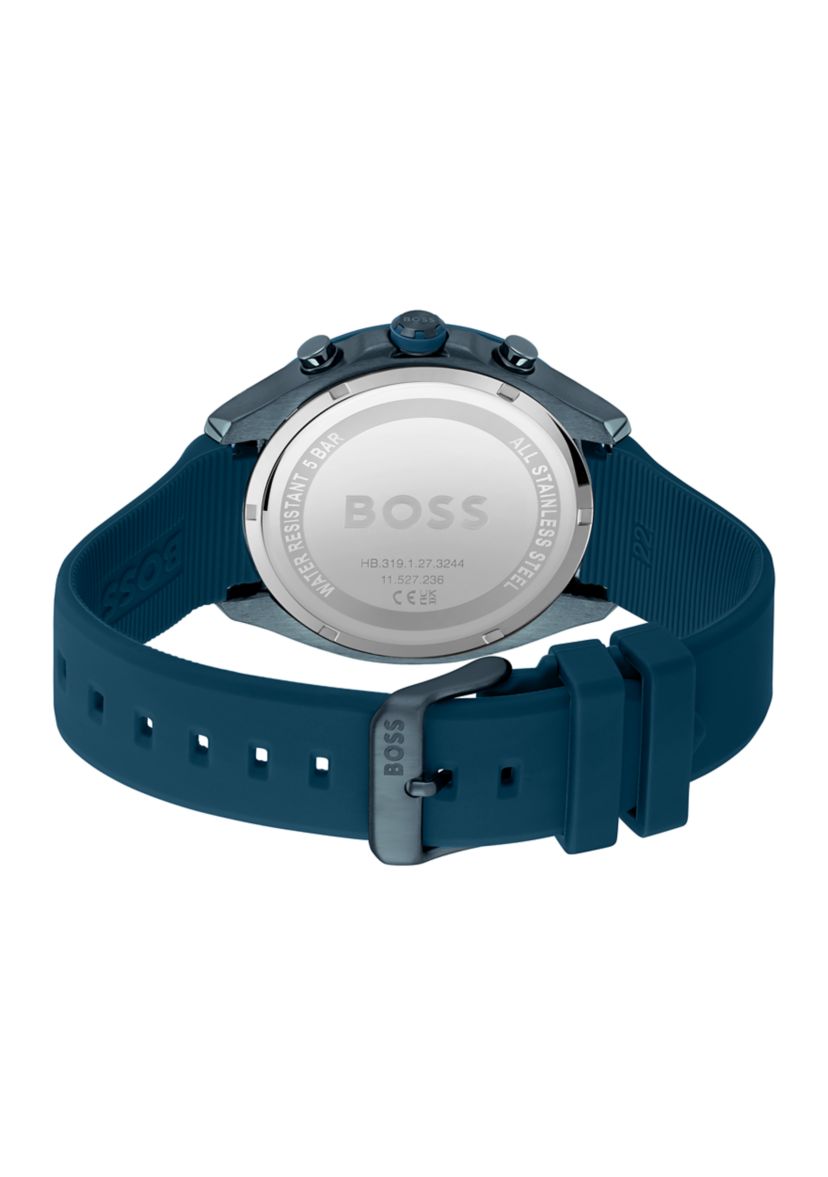 HUGO BOSS Velocity Blue Strap and Dial Watch | Belk