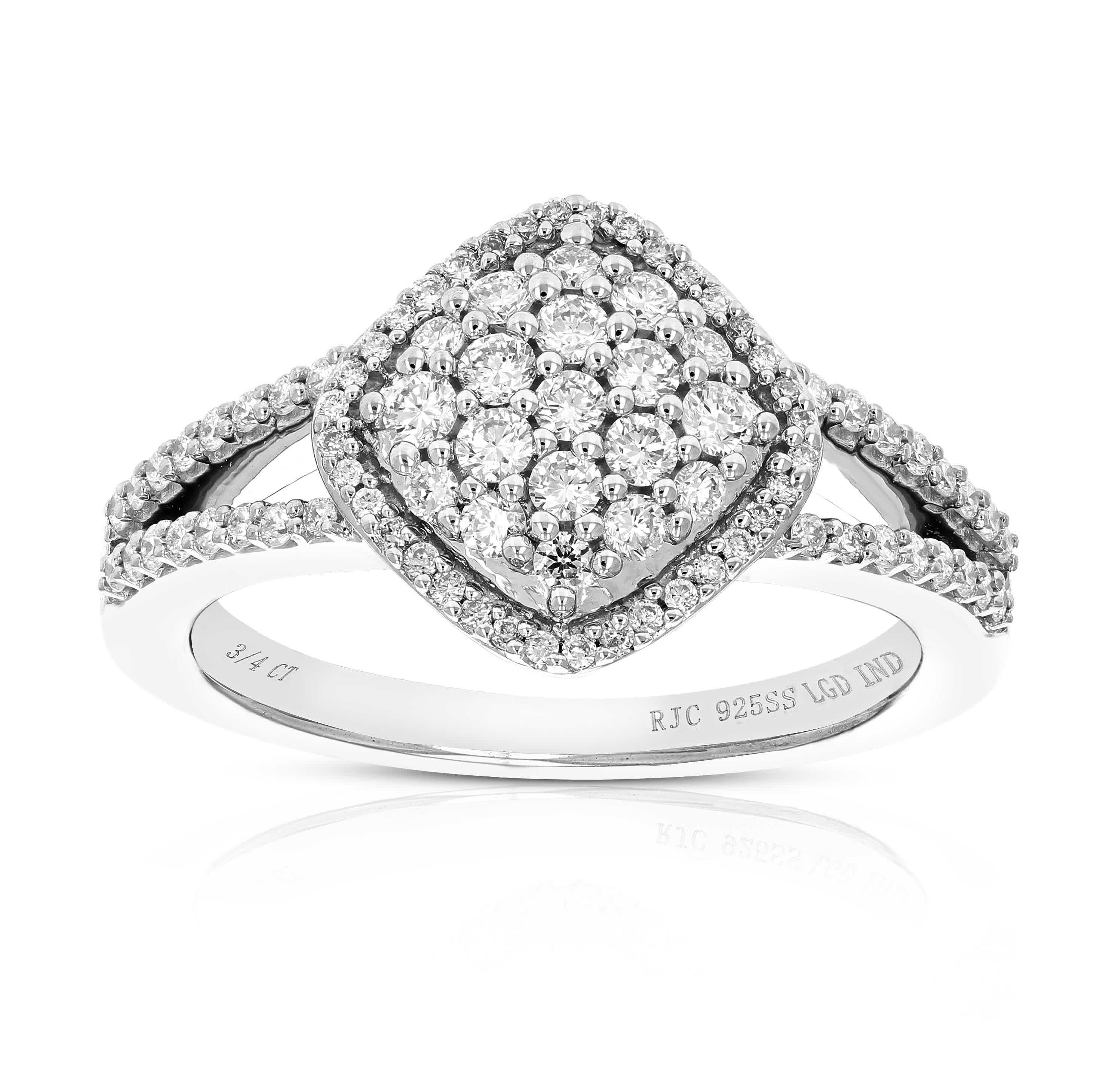 Amairah Lab Created 2/3 ct. t.w. Lab Grown Diamond Cocktail Ring in ...