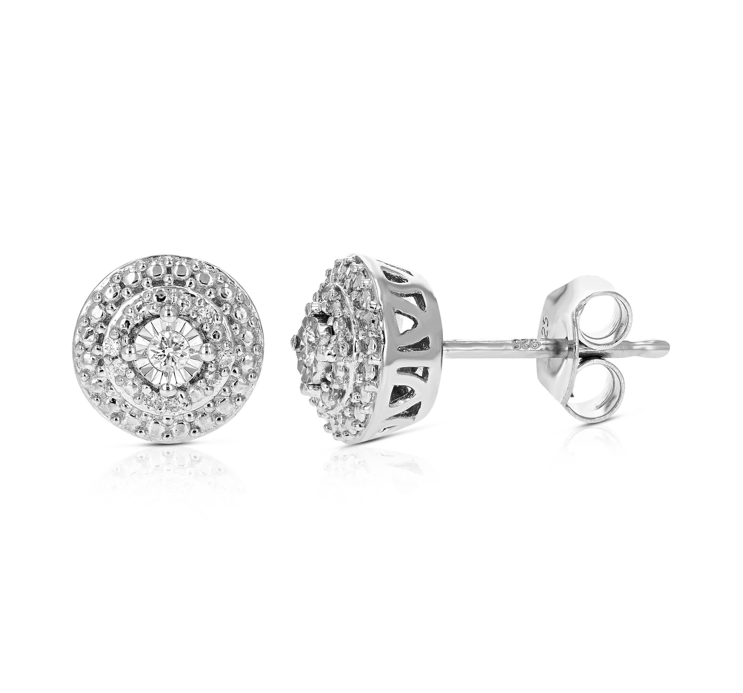 Amairah Lab Created 1/10 ct. t.w. Lab Grown Diamond Stud Earrings in ...