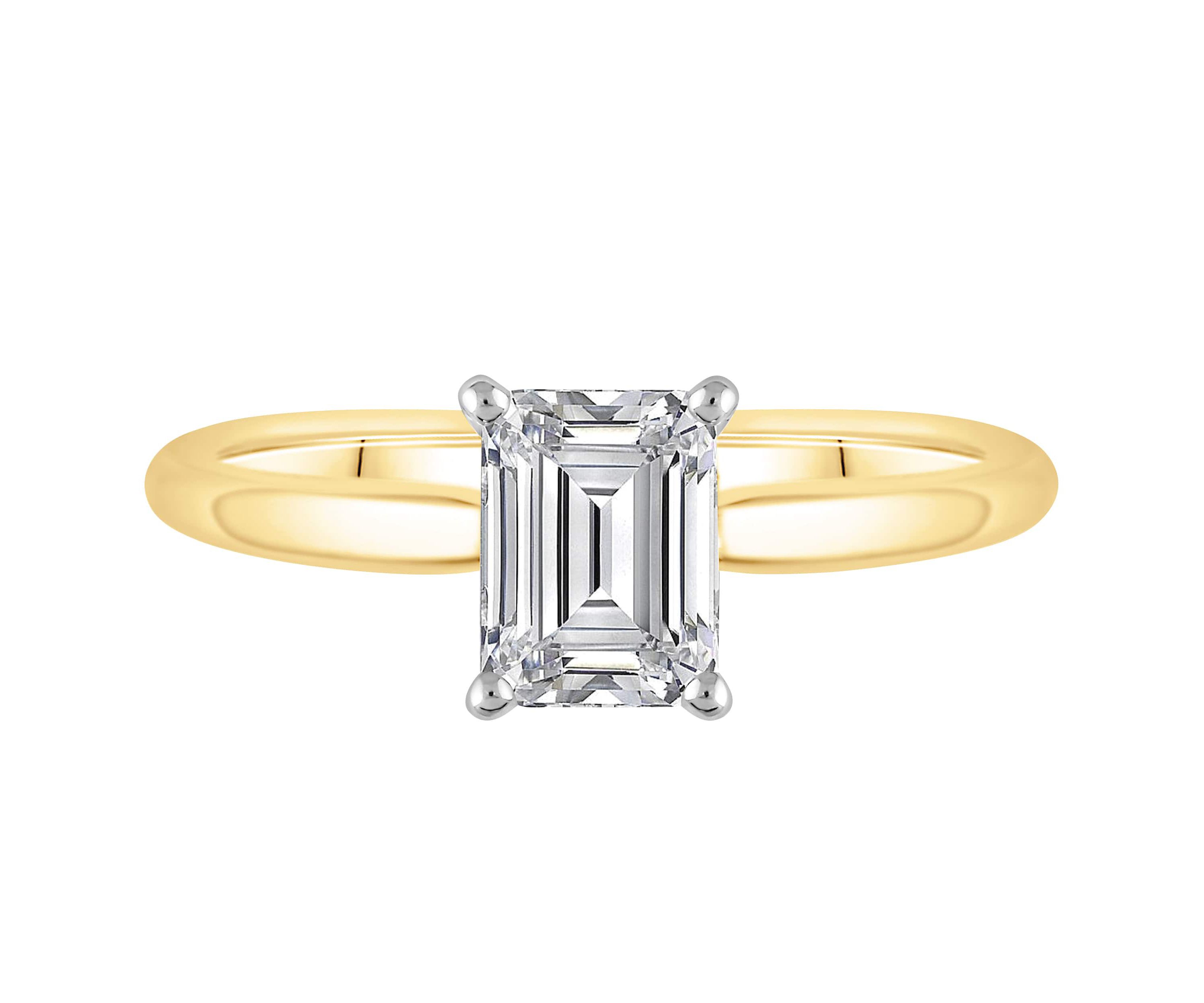 Novo Brilliance Lab Created 1 ct. t.w. Lab Grown Diamond Solitare Ring ...