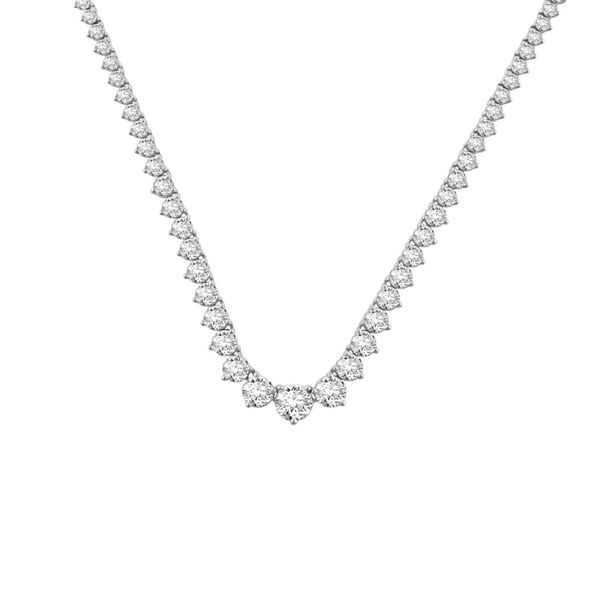 Novo Brilliance Lab Created 5 ct. t.w. Lab Grown Diamond Graduated ...