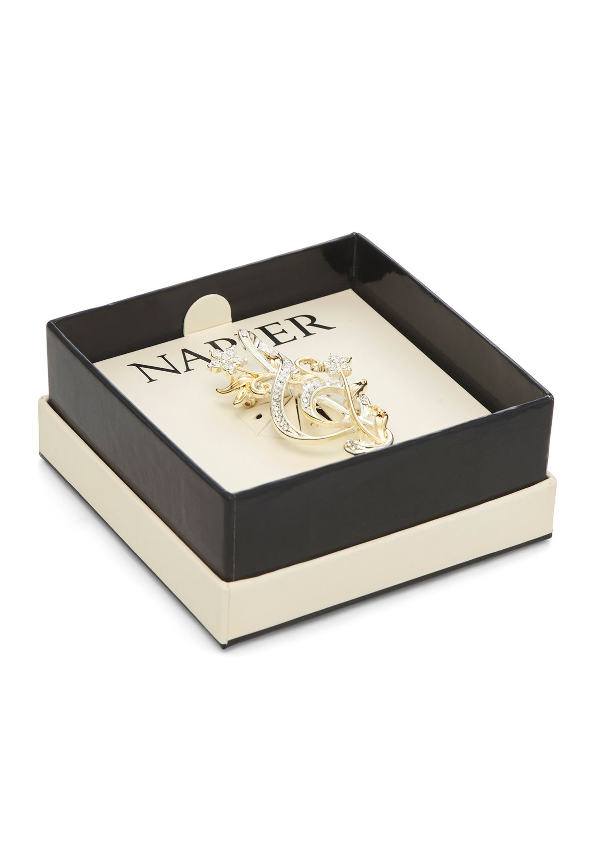 Napier Two Tone Music Note Pin - Boxed | Belk