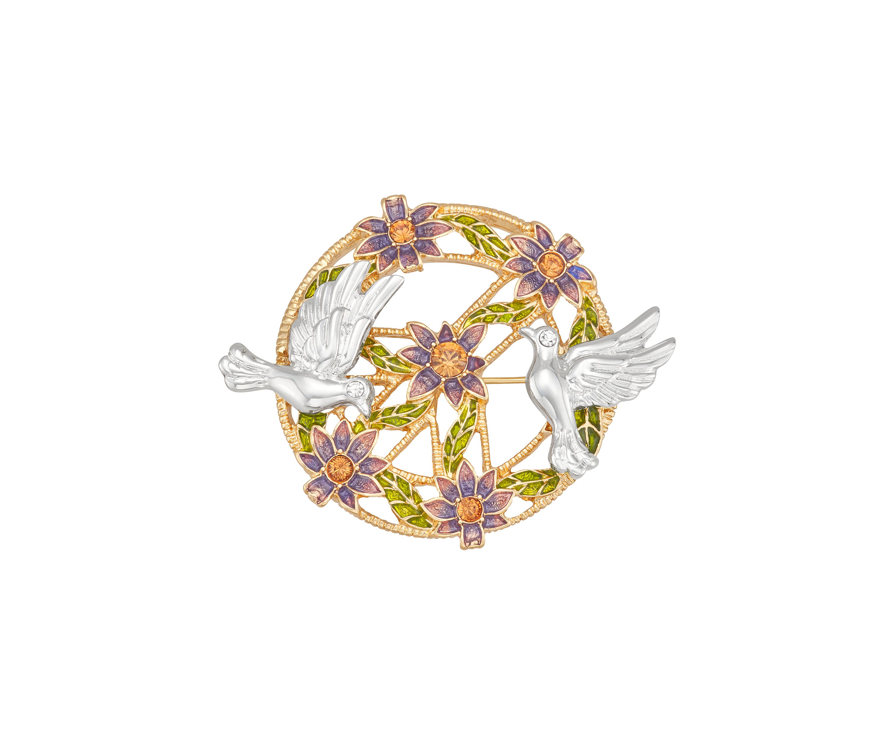Napier Two Tone Multi Peace Pin | Belk