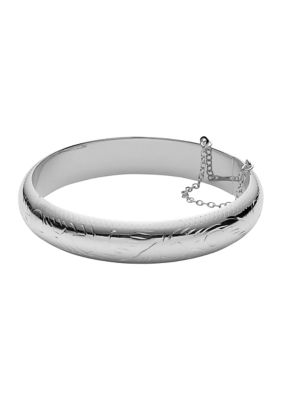 Belk & Co. Sterling Silver Triple Twist Bangle Bracelet | belk