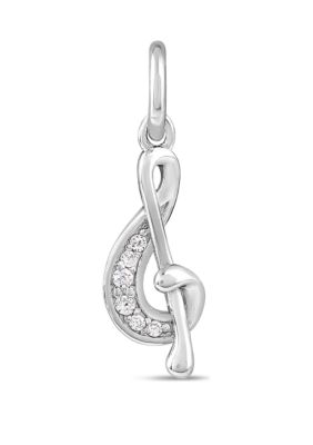 Belk Silverworks Southern Charm Sterling Silver Musical Note Charm | belk