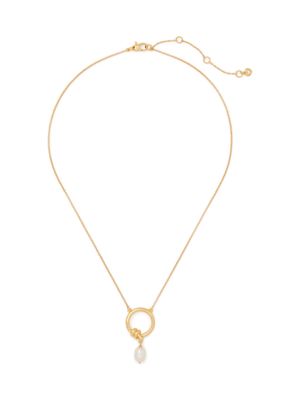 kate spade new york® Ropes and Knots Statement Pendant Necklace | belk