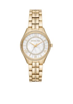 Michael Kors Gold-Tone Mini Lauryn Watch | belk