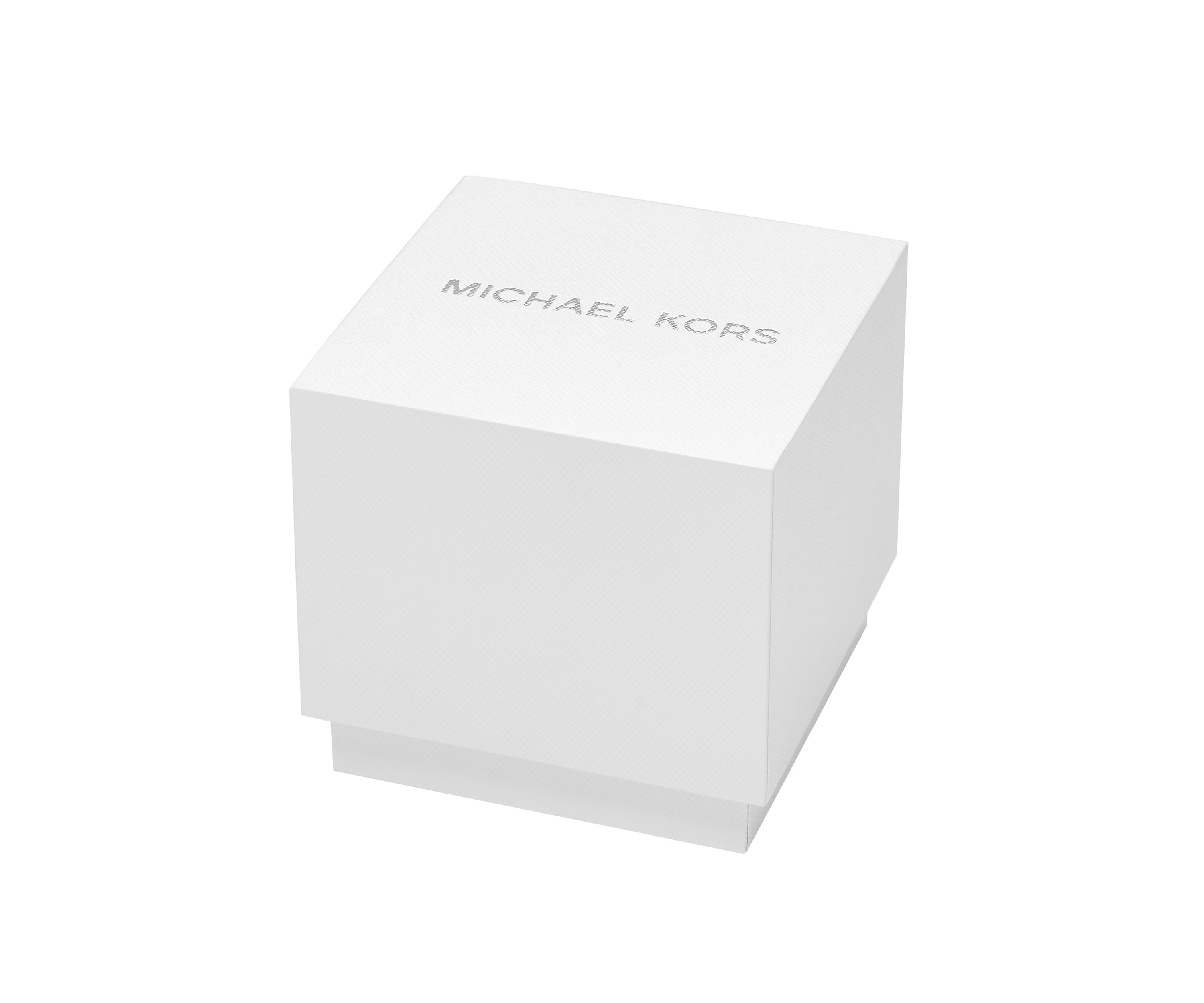 Michael Kors Women's Runway Mercer Three Hand Gold Tone Stainless Steel ...