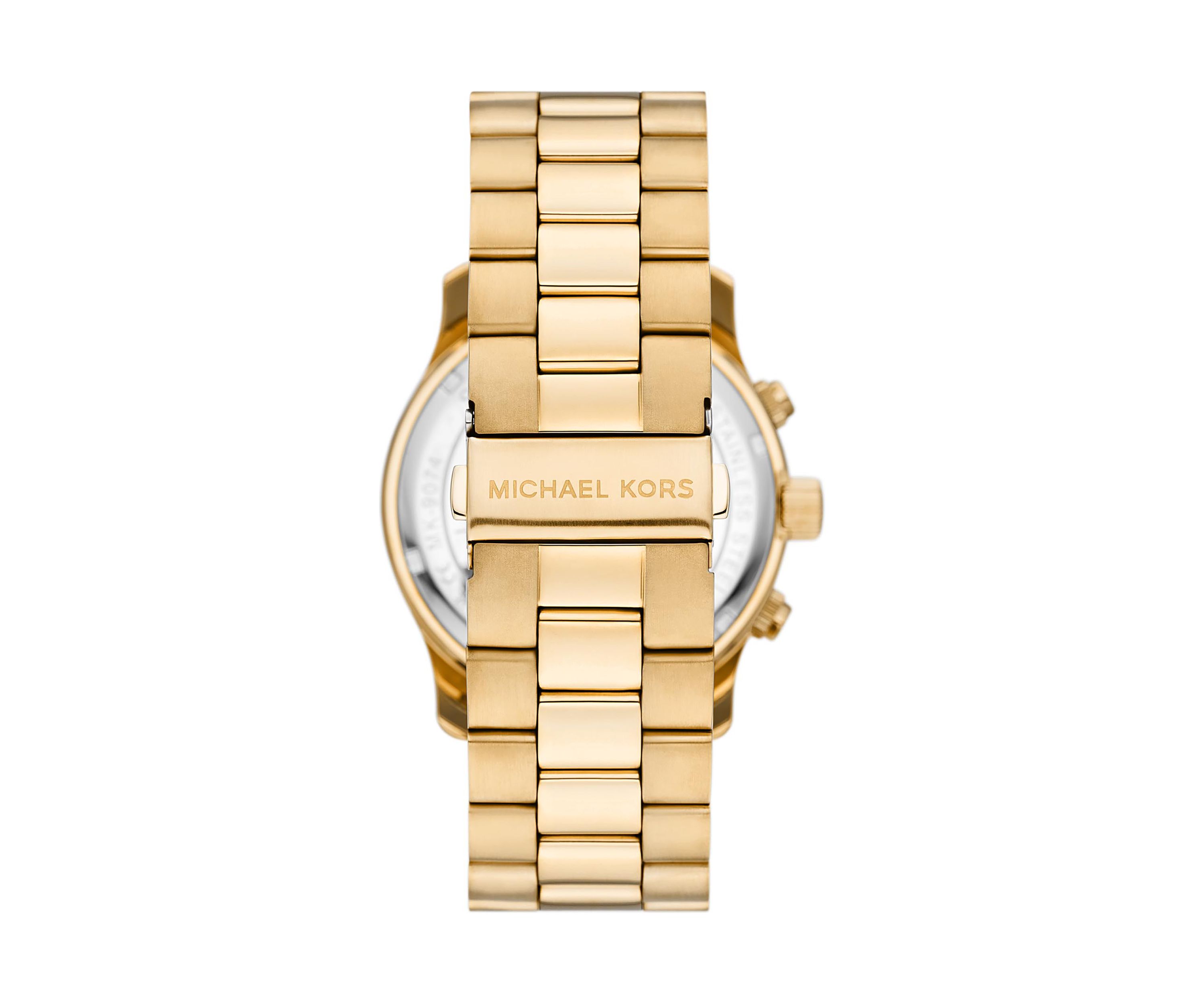 Michael Kors Runway Chronograph Gold Tone Stainless Steel Watch | Belk