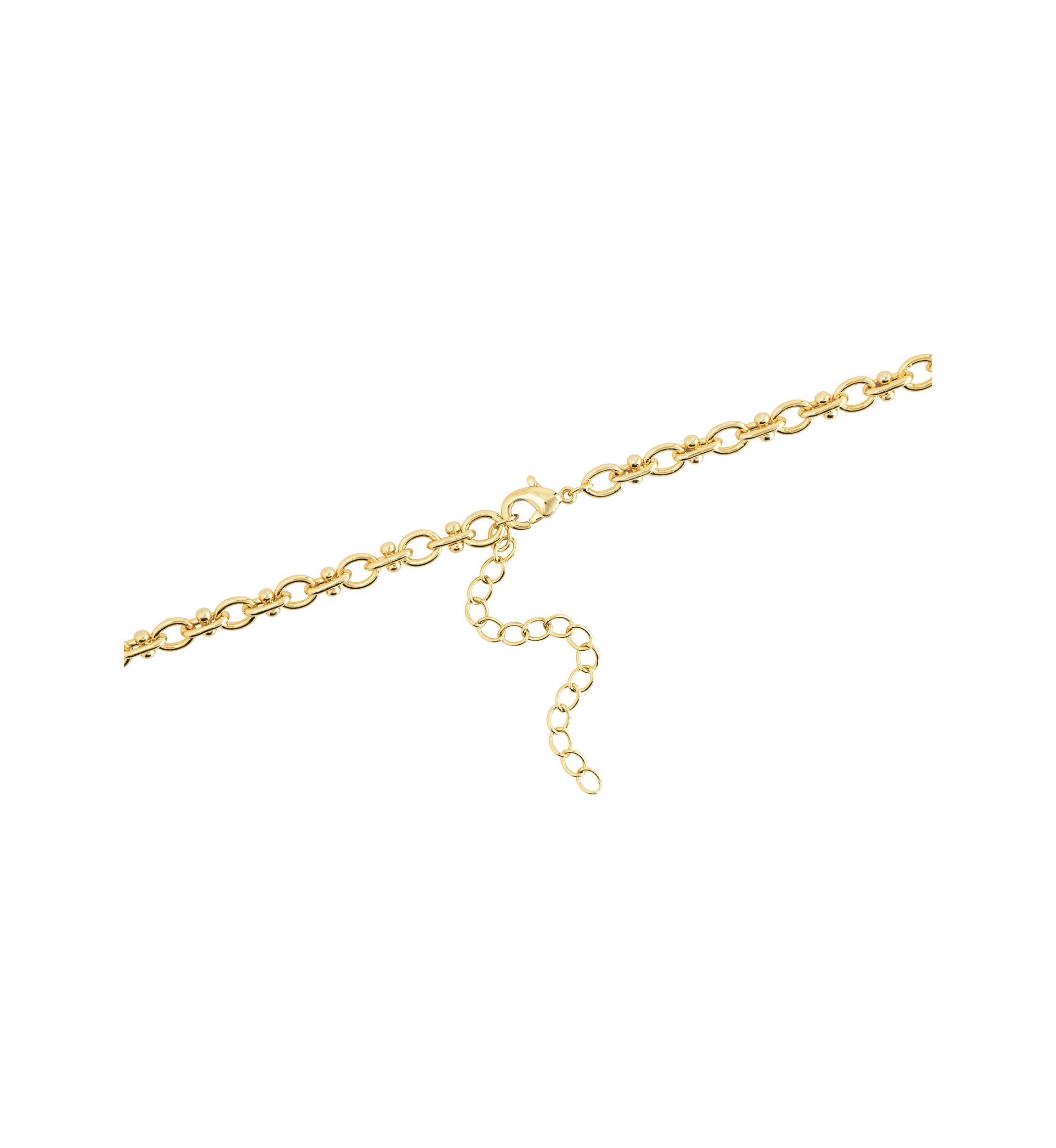 Belk Silverworks Gold Plated 18'' + 2" Extender Hardware Link Chain ...