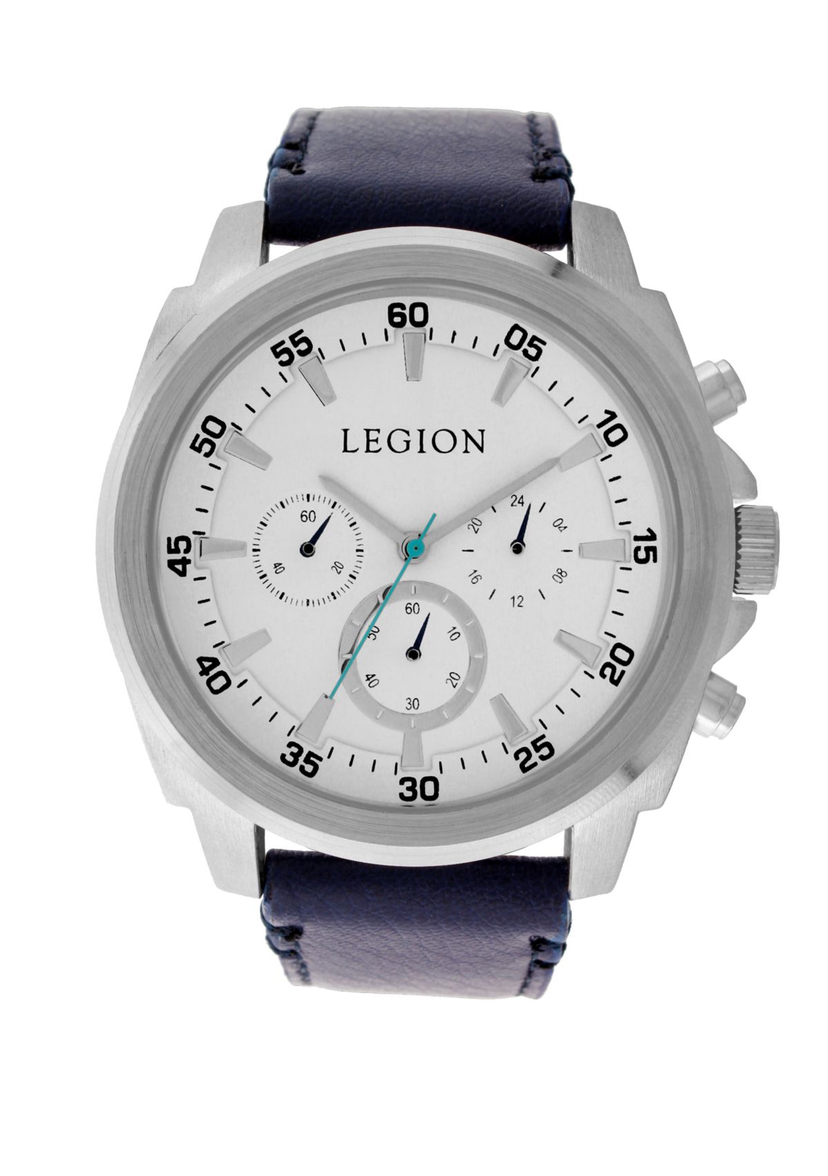 Legion Blue Strap White Dial Chronograph Watch | Belk