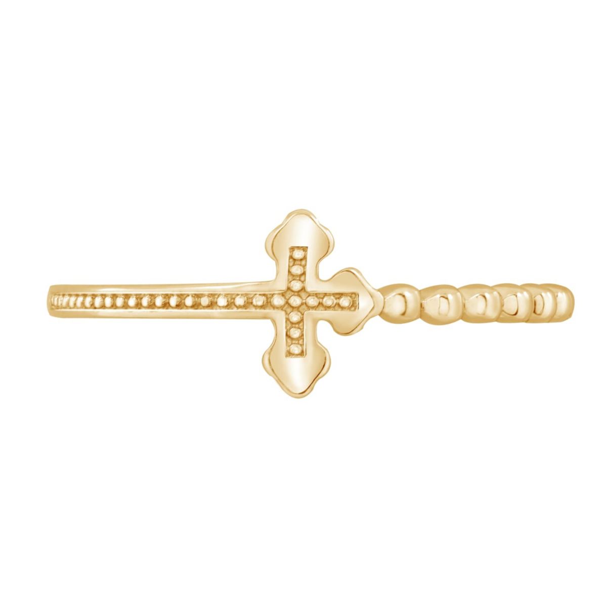 J'admire Lab Created 14K Yellow Gold Plated Sterling Silver Dainty ...