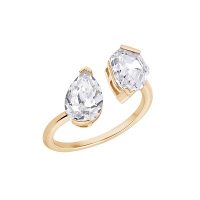 Peace Love World Lab Created Yellow Gold clad Sterling Silver Pear ...