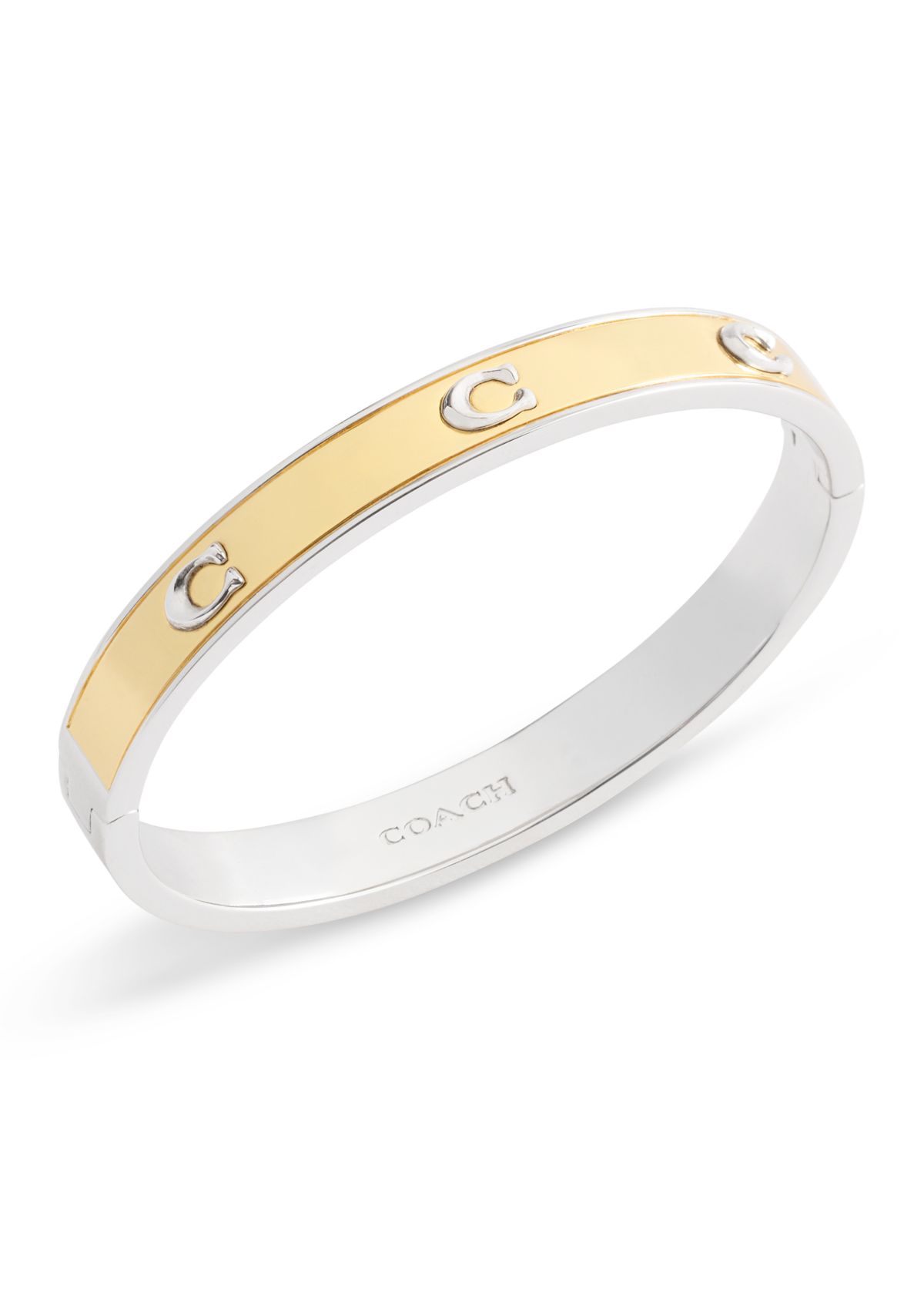 COACH Signature C Bangle Bracelet | Belk