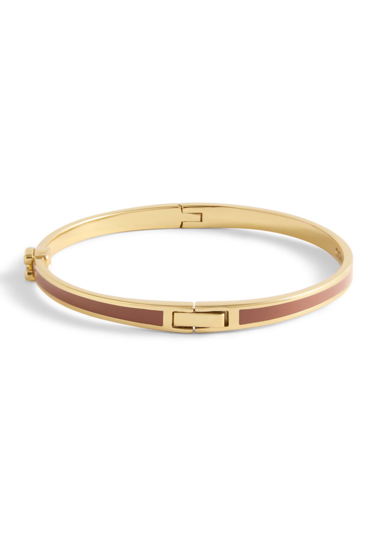 COACH Signature C Enamel Bangle Bracelet | Belk
