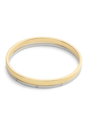 COACH Signature Duo Bangle Bracelet Set | Belk