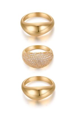 Ettika Ettika Timeless Glamour Ring Set | Belk