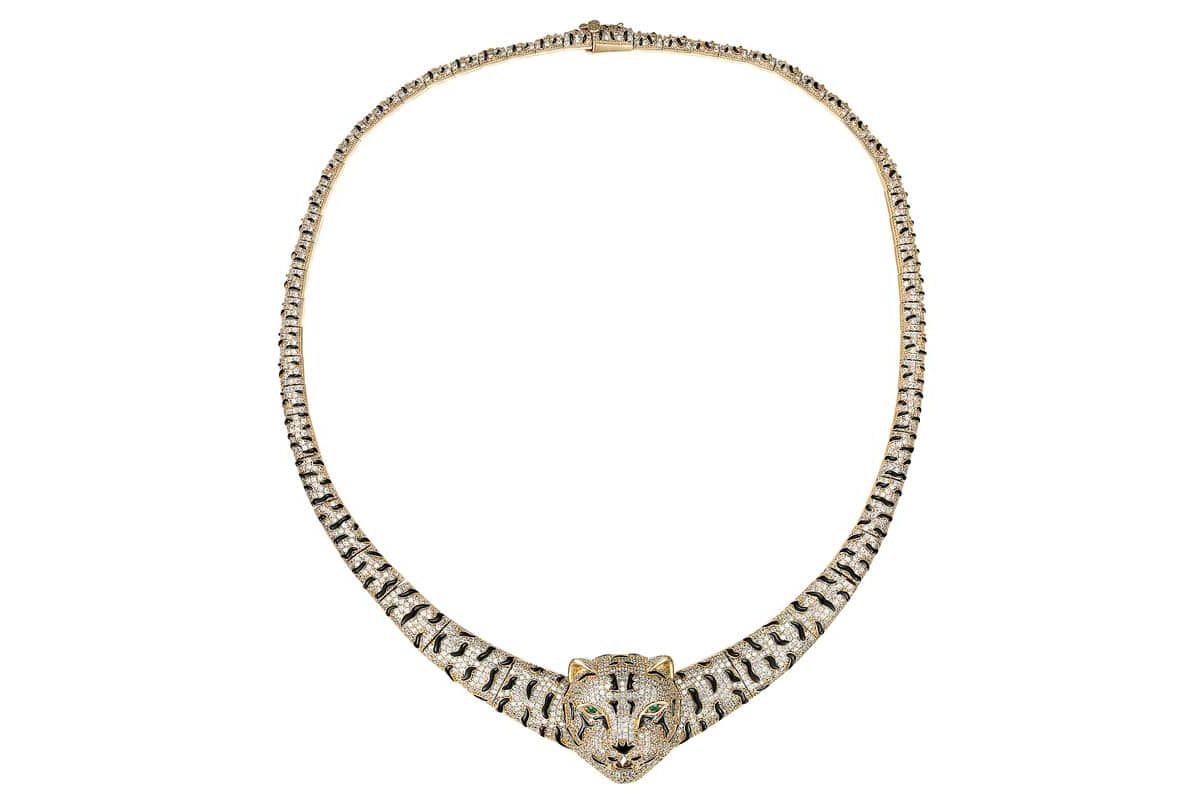 Rozzato Lab Created Sterling Silver 14K Gold-Plated with Clear Cubic ...
