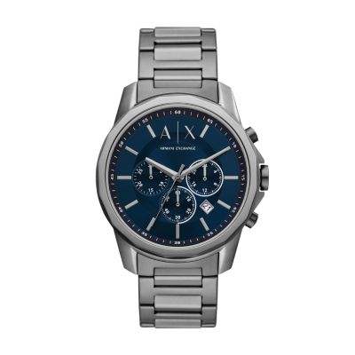 Fossil® Chronograph Gunmetal Stainless Steel Watch | belk
