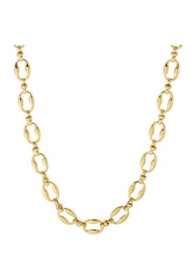 Belk Gold Tone Chain Necklace | belk