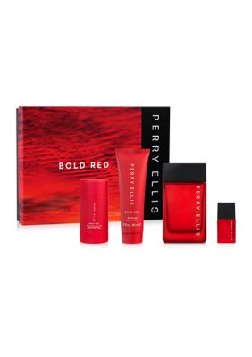 Perry Ellis® Bold Red Eau De Toilette 4-Pc Gift Set - $114 Value! | belk