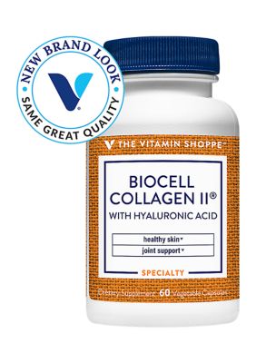 The Vitamin Shoppe® BioCell Collagen II with Hyaluronic Acid - Skin ...