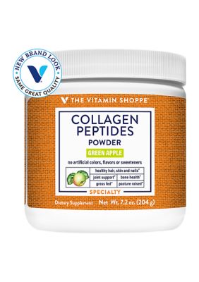 The Vitamin Shoppe® Collagen Peptides Powder - Green Apple (30 Servings ...