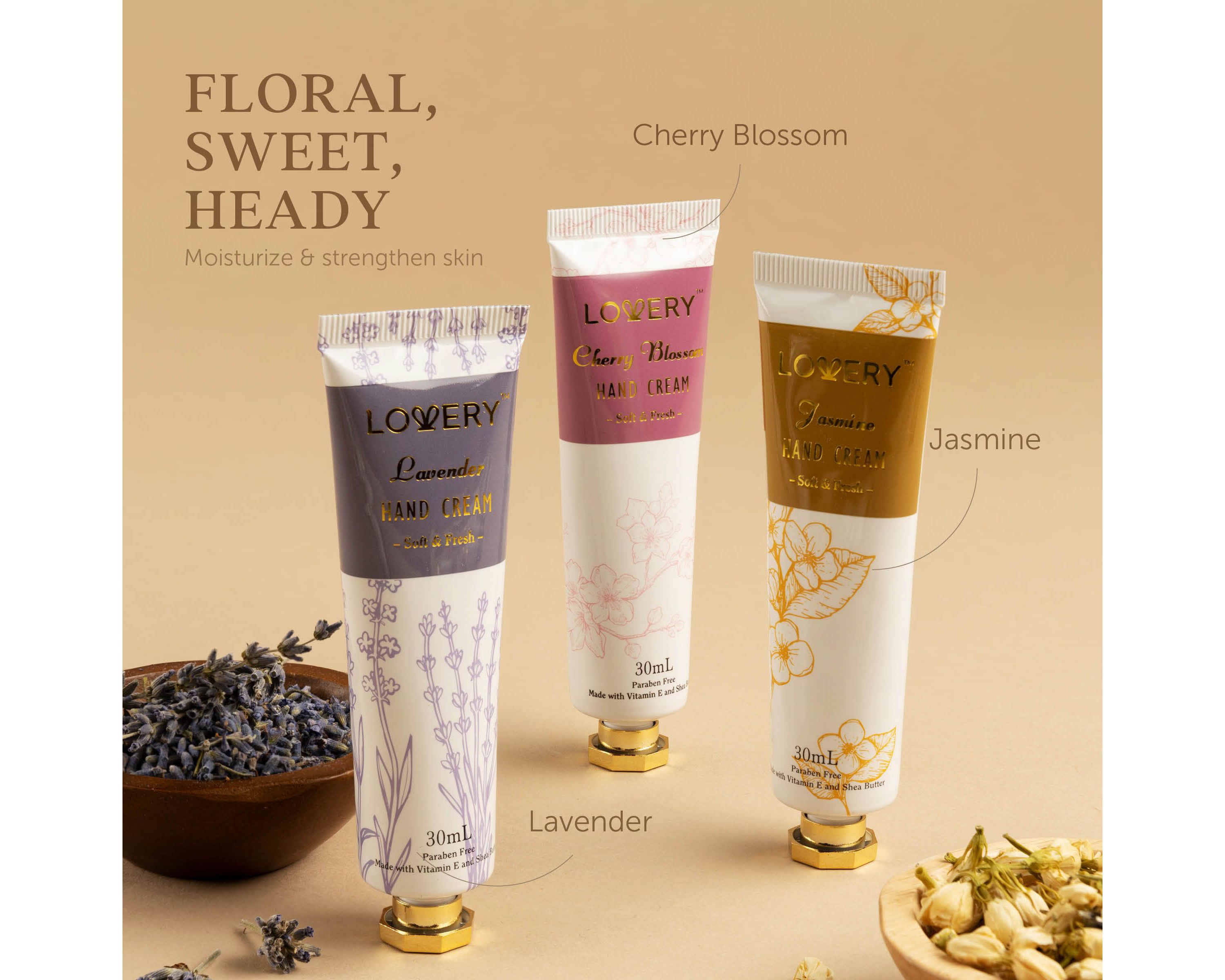 Lovery Lovery Aromatherapy Lotion Home Spa Gift Box - Hand Cream Set | Belk