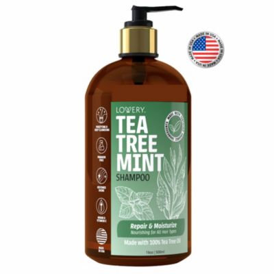 Lovery Tea Tree Mint Shampoo, Made in USA, 16 oz. | belk