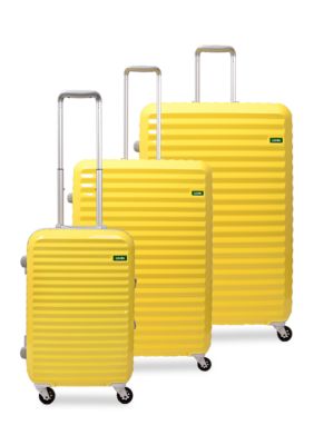 Lojel Groove Frame Hardside Spinner Luggage Collection Butter Yellow ...