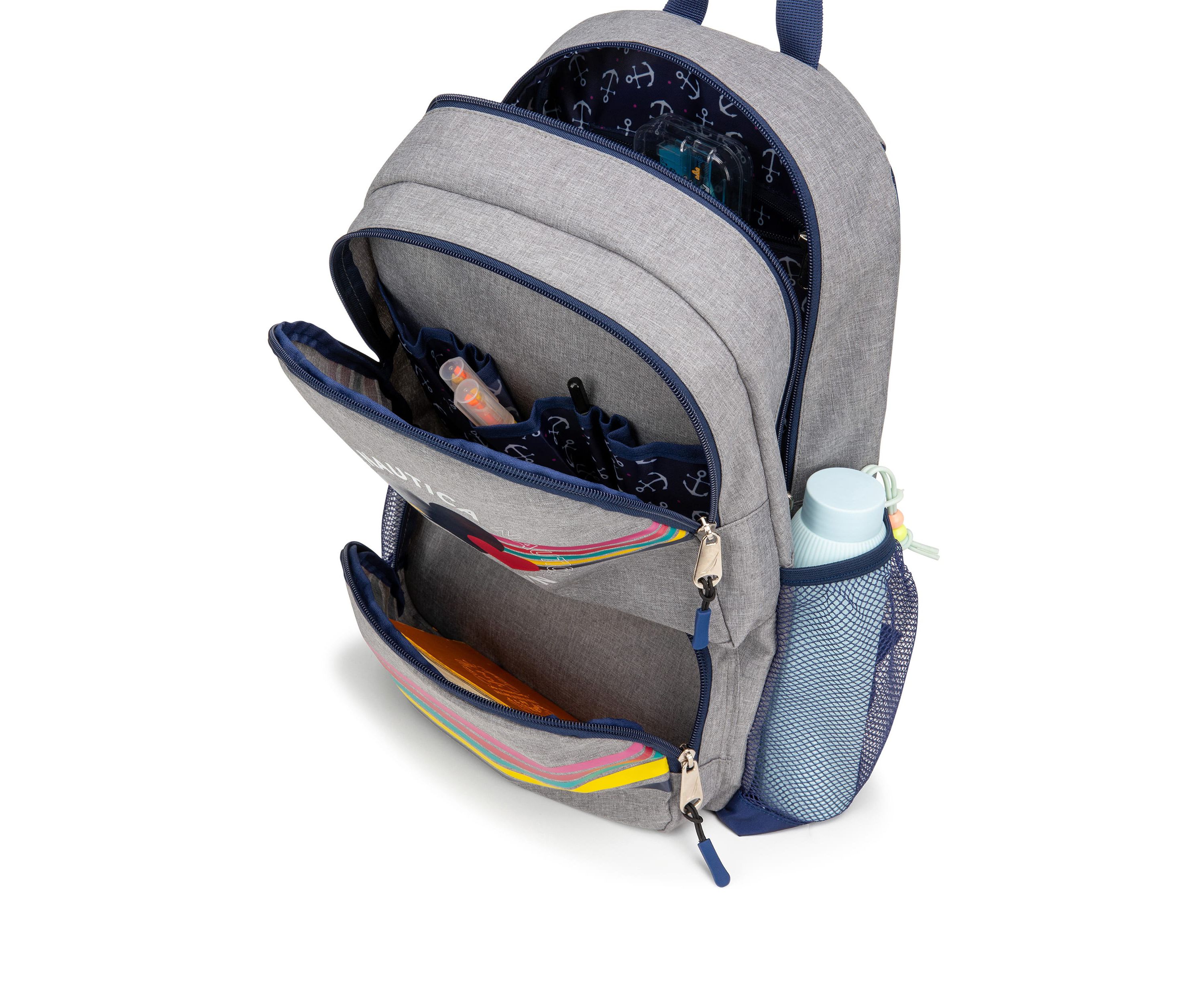 Nautica Kids Backpack for Kindergarten, Elementary School | 16" Tall ...