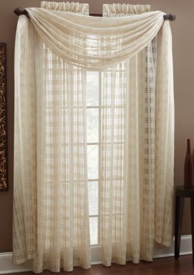 Croscill Wicker Window Panel and Valance - Online Only | belk