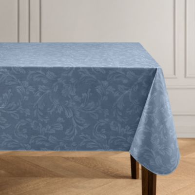 Elrene Camile Floral Scroll Damask Pattern Vinyl Indoor/Outdoor ...