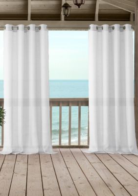 Elrene Bali Sheer Indoor/Outdoor Single Window Panel | belk